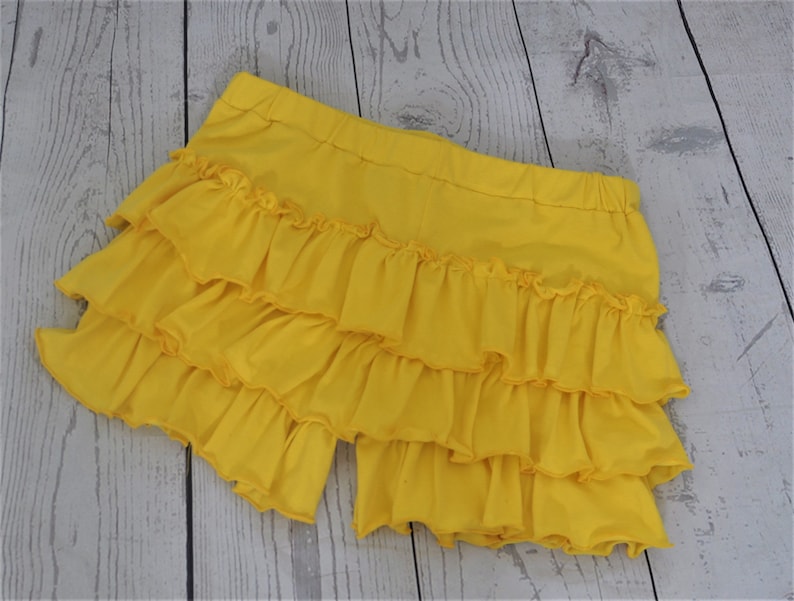 Ruffled Petti Short Pants for Girls / Girls' Ruffle Shorts - Etsy