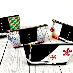 Japanese Anime Inspired Pouch / Multipurpose Pouches / Cosmetic Pouches ...