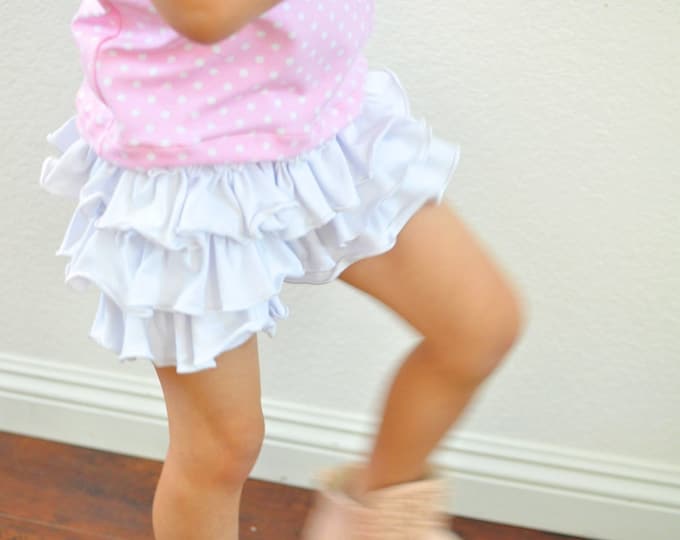 Ruffled Petti Short Pants for Girls / Girls' Ruffle Shorts - Etsy