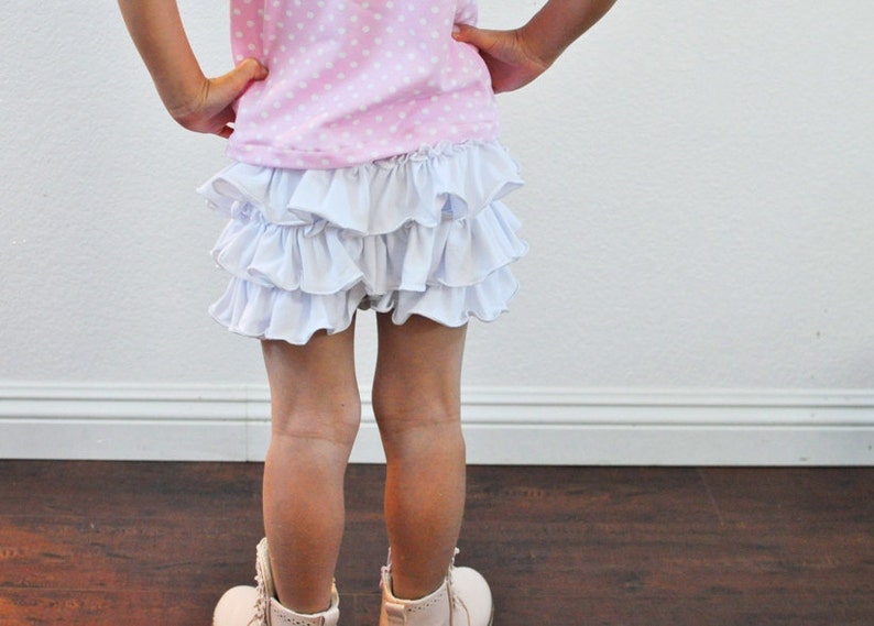 Ruffled Petti Short Pants for Girls / Girls' Ruffle Shorts - Etsy