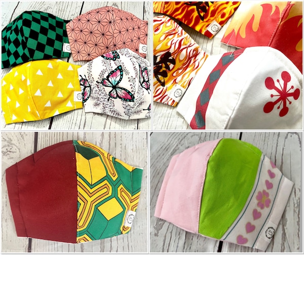 Kimono Face Mask - Etsy