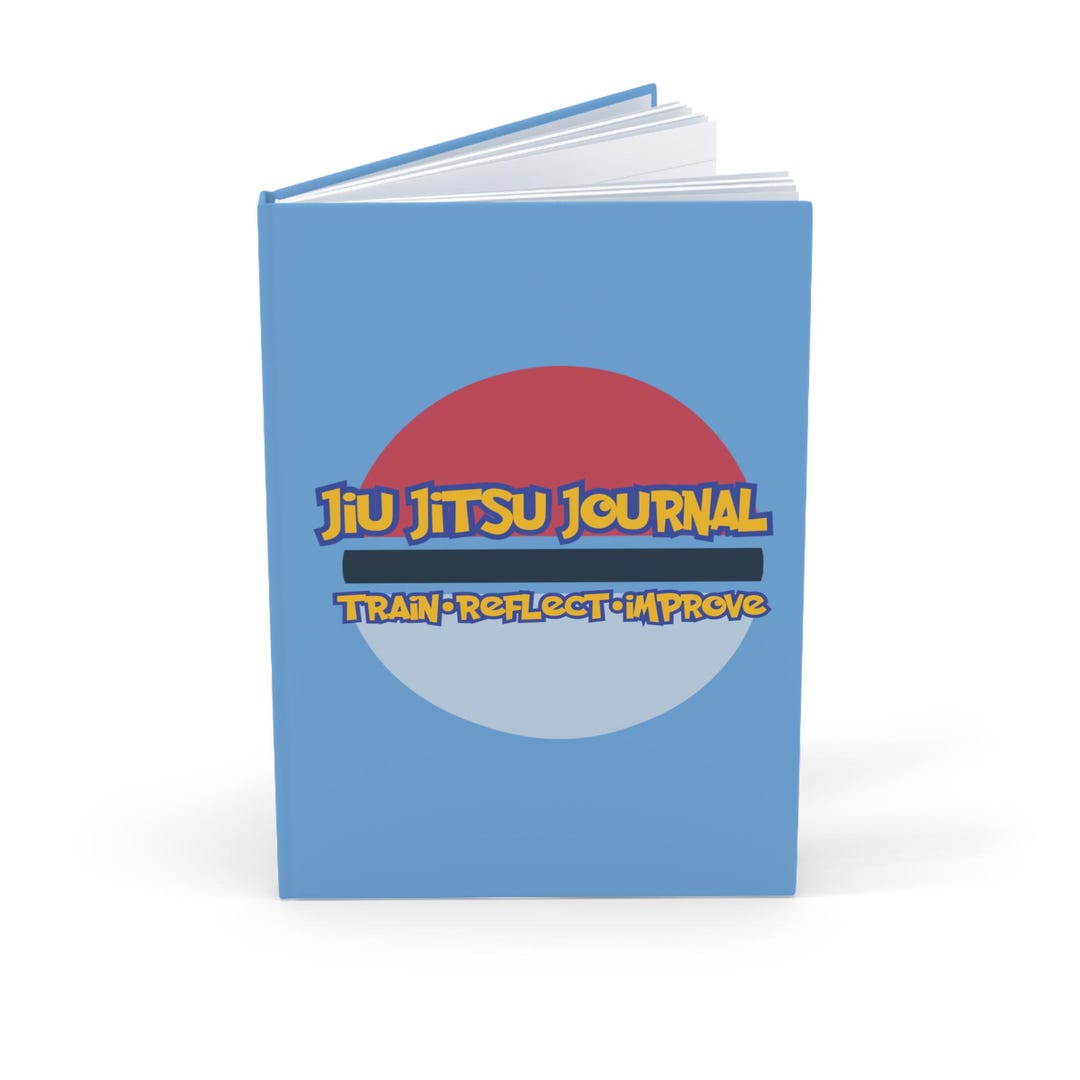 Jiu Jitsu Journal Trainer Style BJJ Log Book Calmcombat Grappling ...
