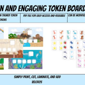 Printable Token Board | Token Economy | Fun and Engaging Themed Sets ...