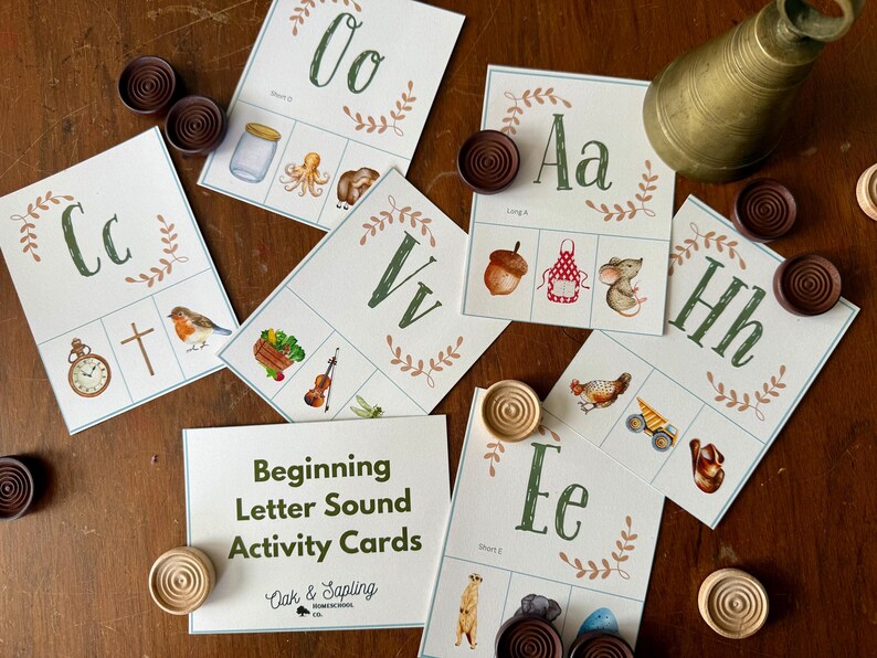 Beginning Letter Sounds Phonics Educational Alphabet Activity ...