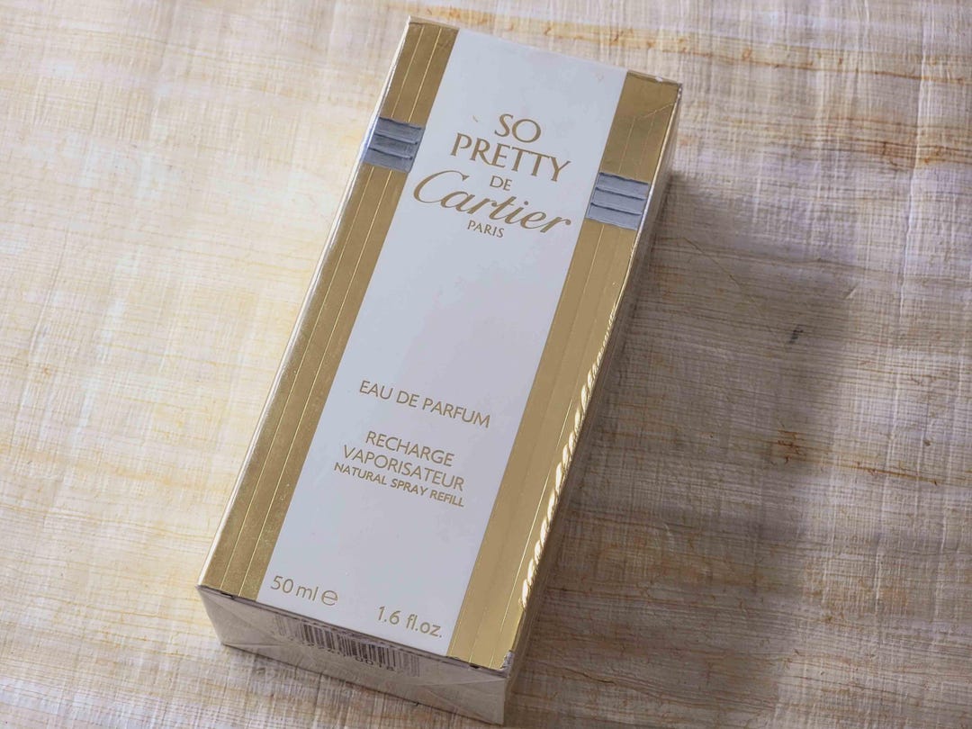 Cartier so Pretty for Women EDP Spray 50 Ml 1.7 Oz, Vintage, Rare ...