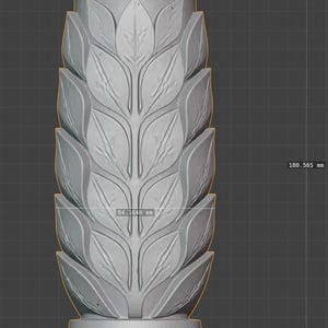 Resin Coated Leaf Vase | Modern Botanical Sculptural Decor - Etsy