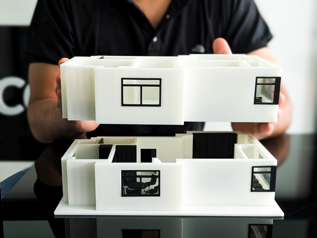 Custom Architectural 3D Printed Models From Your House Plans or 3D ...