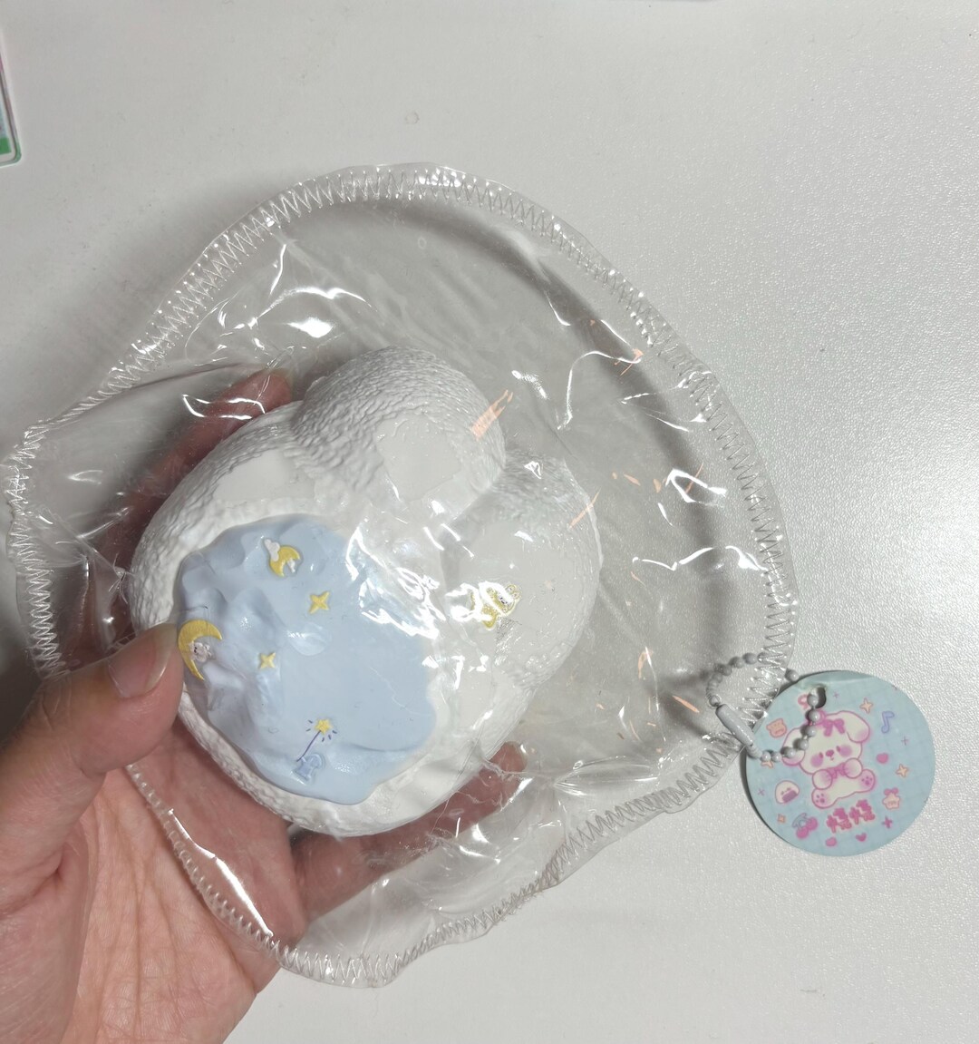 Rabbit Cake Korean Taba Squishy Toy, Cute Dessert Stress Reliever ...