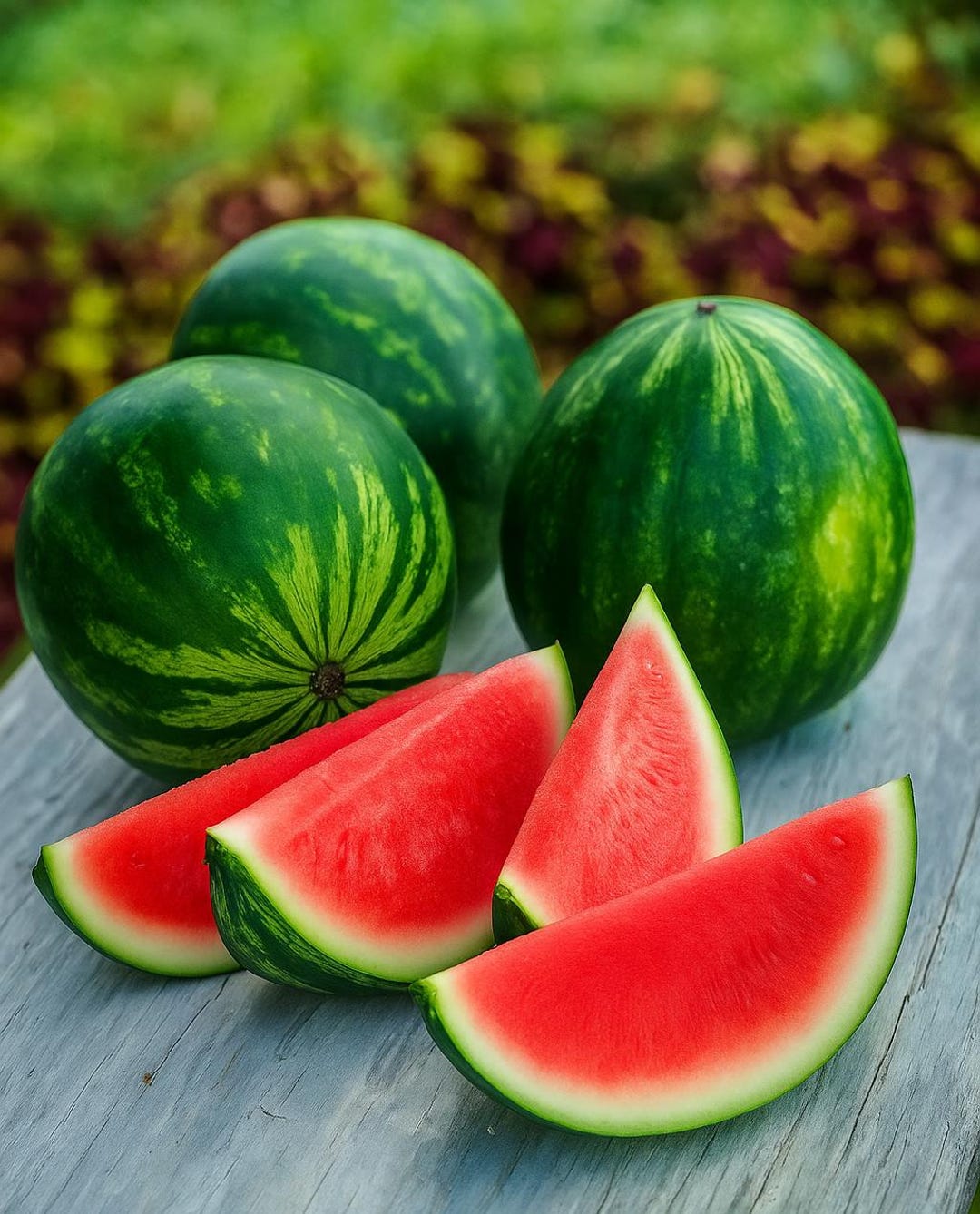 50 Piccolo Hybrid Watermelon Seeds: Seedless Mini Melons, Patio ...