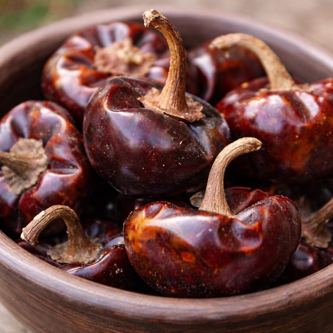 25 Cascabel Chile Hot Pepper Seeds for Planting - Mexican Chili Pepper ...