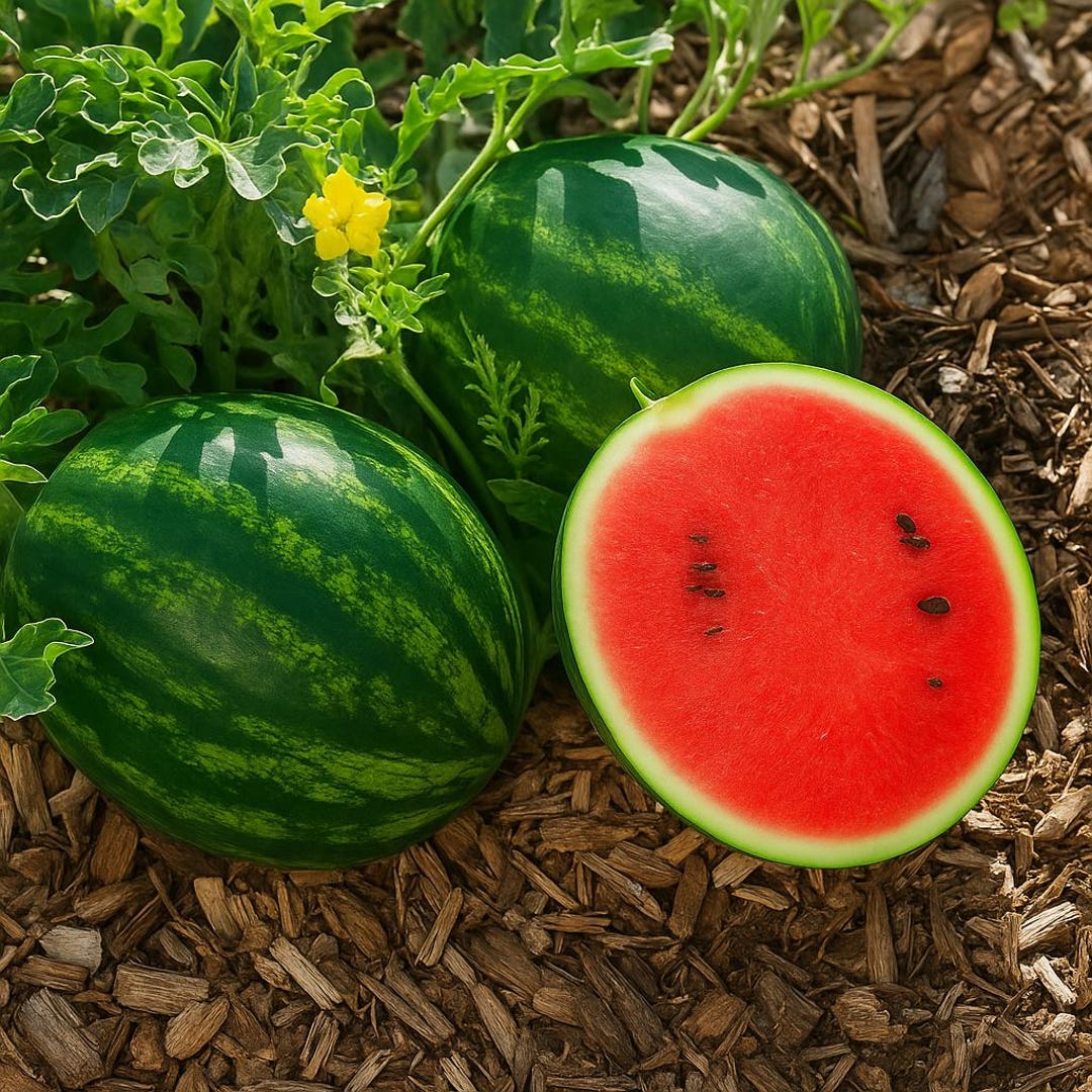 50 Mini Love Watermelon Seeds: Sweet, Early Harvest, Compact Vines - Etsy