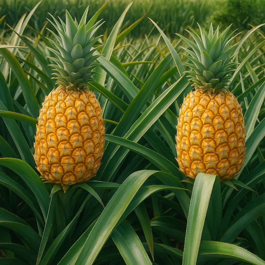 15 Queen Pineapple Seeds, Sweet Tropical Fruit Variety, Ananas Comosus ...
