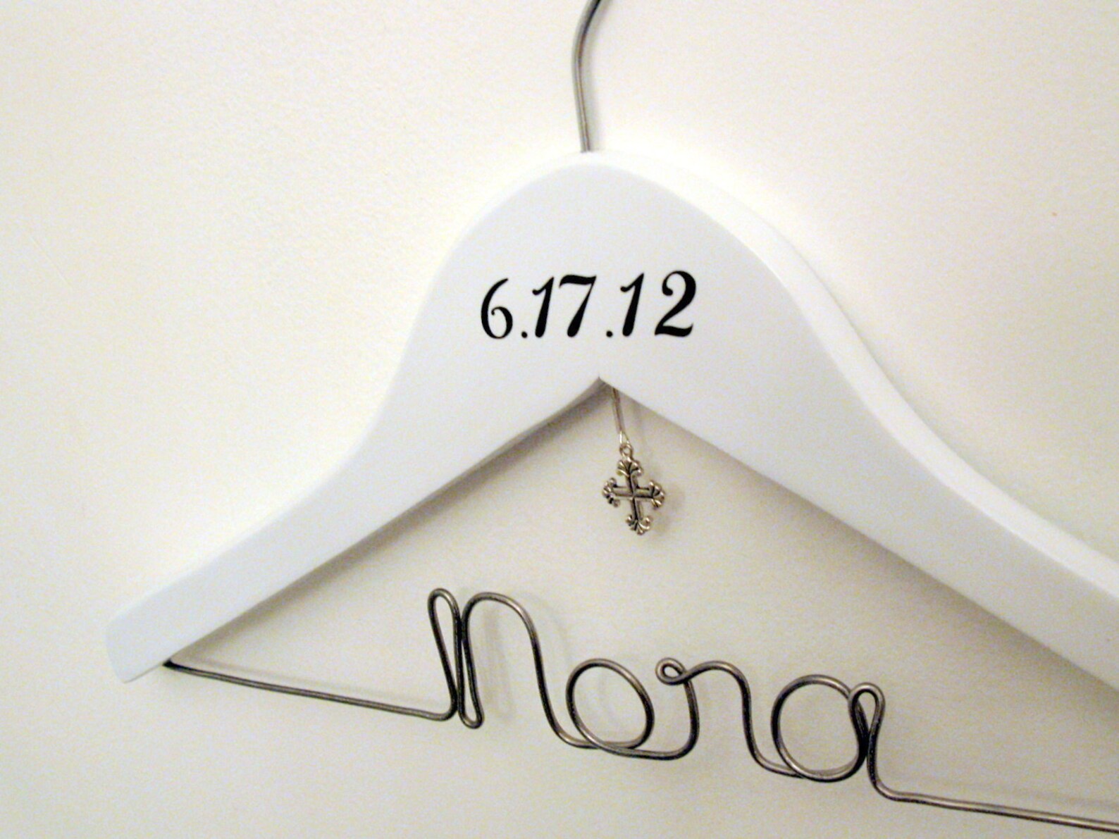 Baptism / Christening Cross Hanger Gift personalized & Custom - Etsy