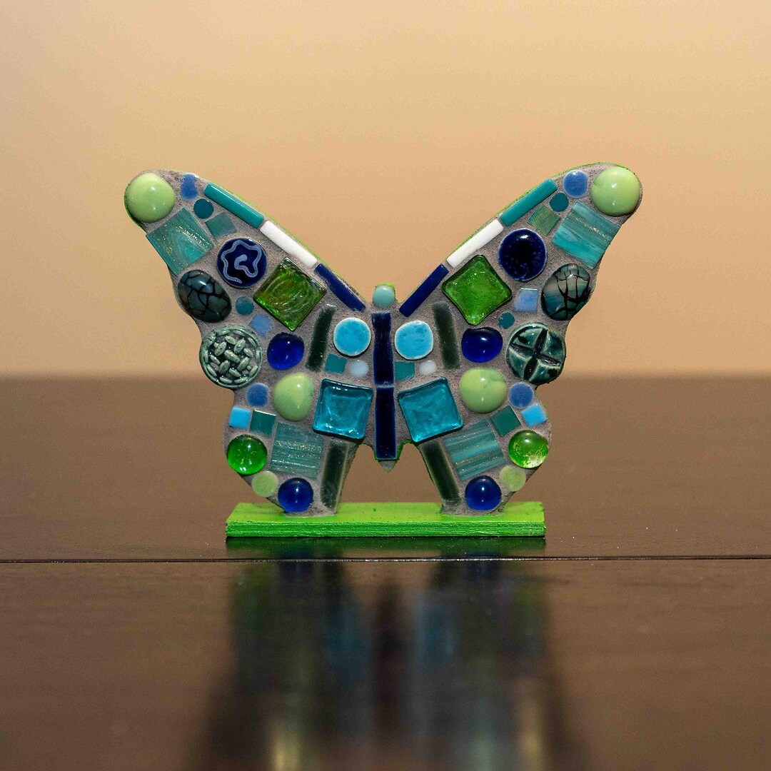 Single-sided Butterfly Standee (blue and Green) - Etsy
