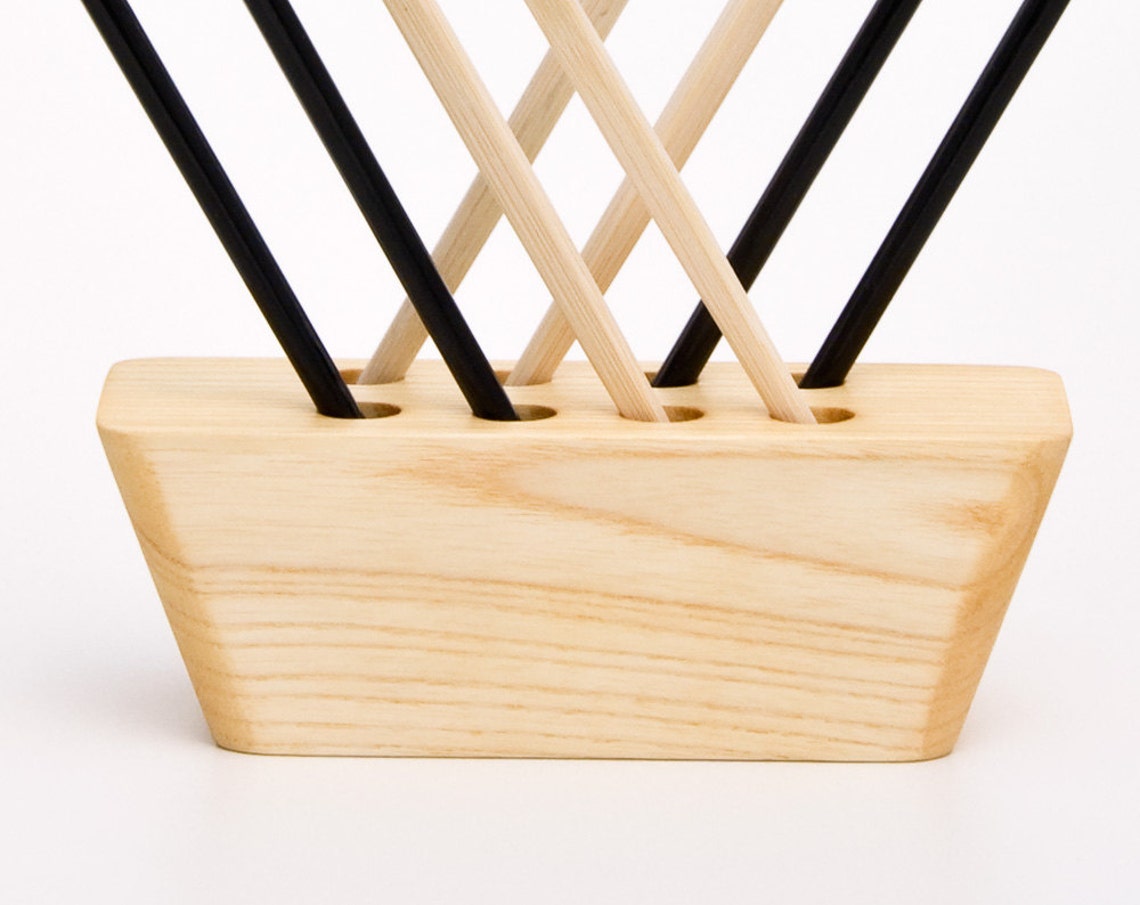 Chopstick Display Wood Chopstick Holder Asian Table Decoration - Etsy