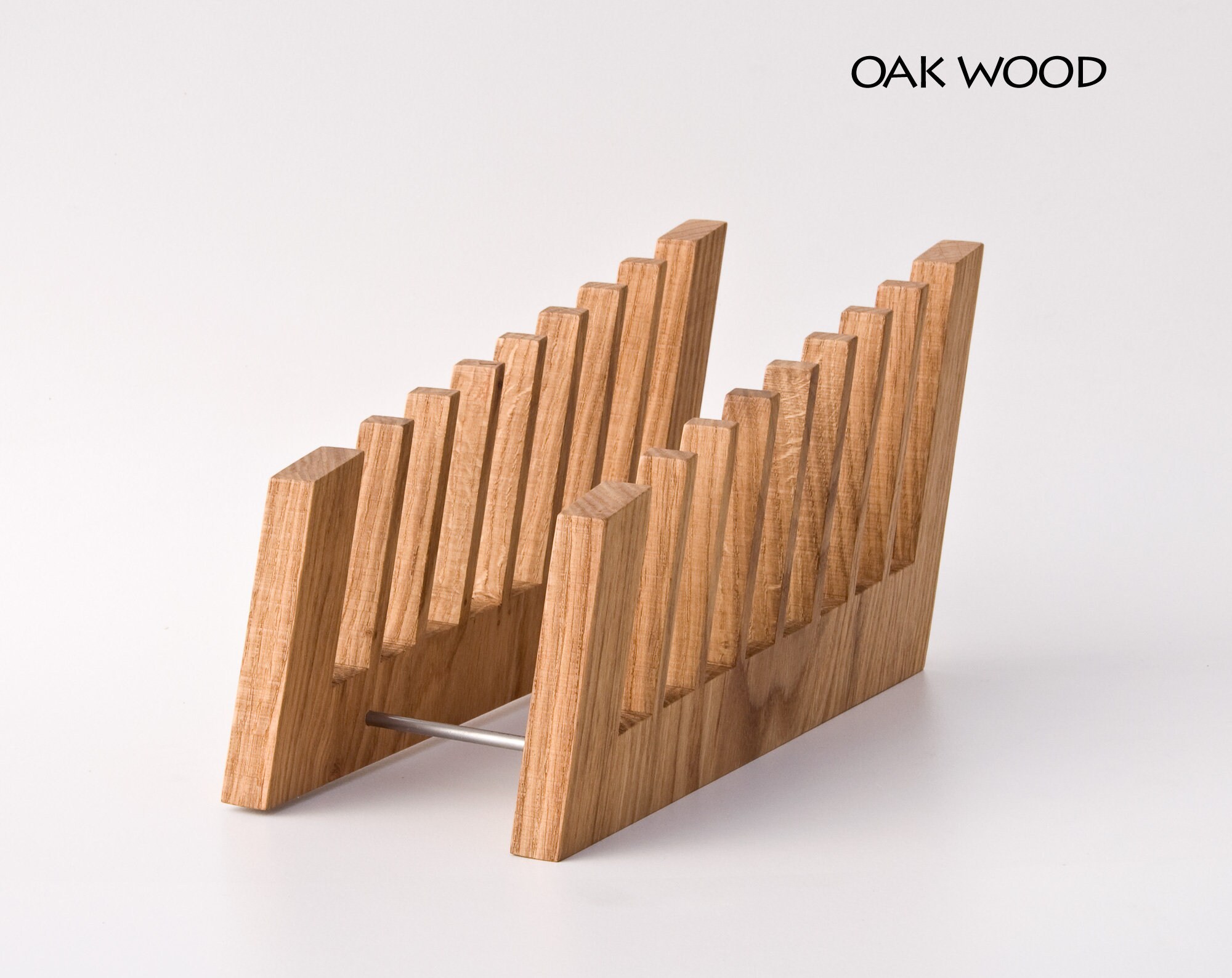 File Folder Organizer Rack / Wood Desk Organizer for Files / | Etsy