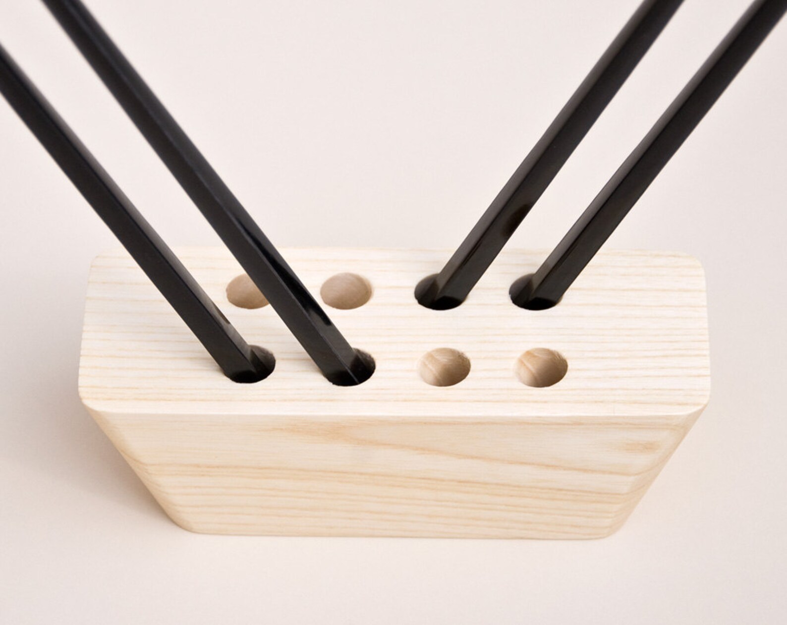 Chopstick Display Wood Chopstick Holder Asian Table Decoration | Etsy