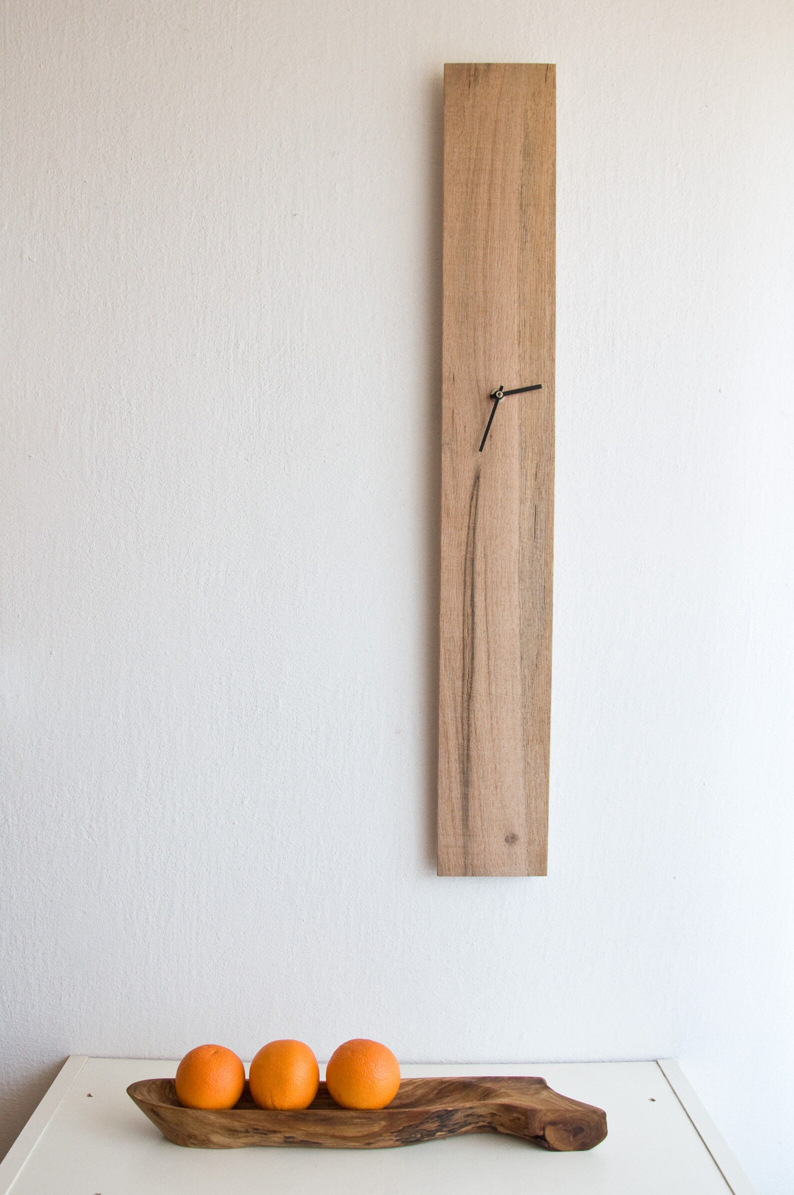 Large Rectangular Wood Wall Clock / Unique Modern Wooden Clock - Etsy