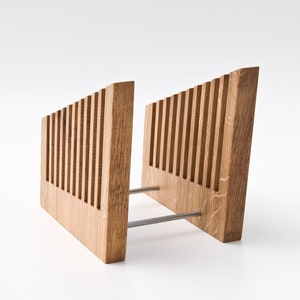 Wooden File Holder / Decorative Desktop Sorter / File Organizer for ...