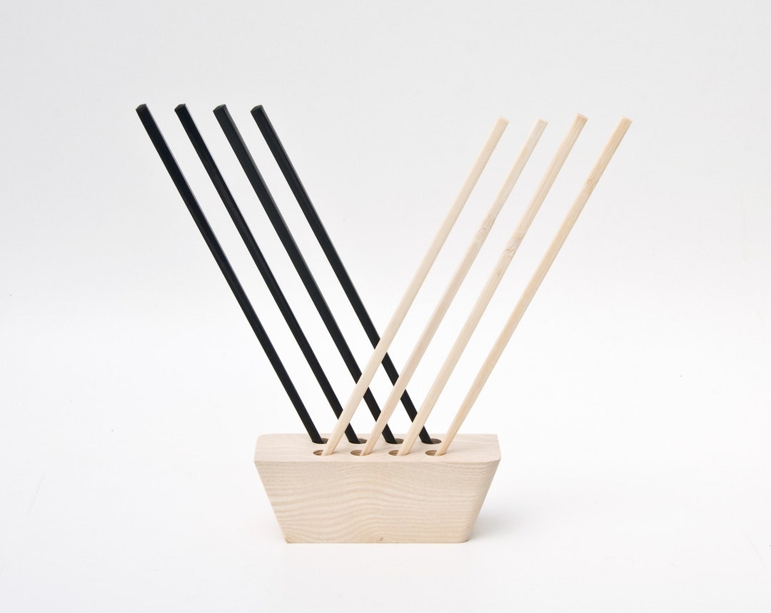 Chopstick Display Wood Chopstick Holder Asian Table Decoration ...