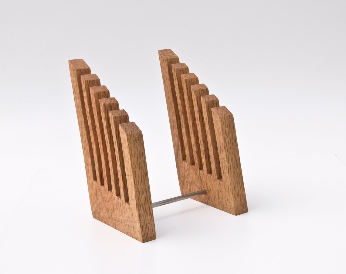 Small Wooden File Organizer / Desktop File Sorter / Table | Etsy