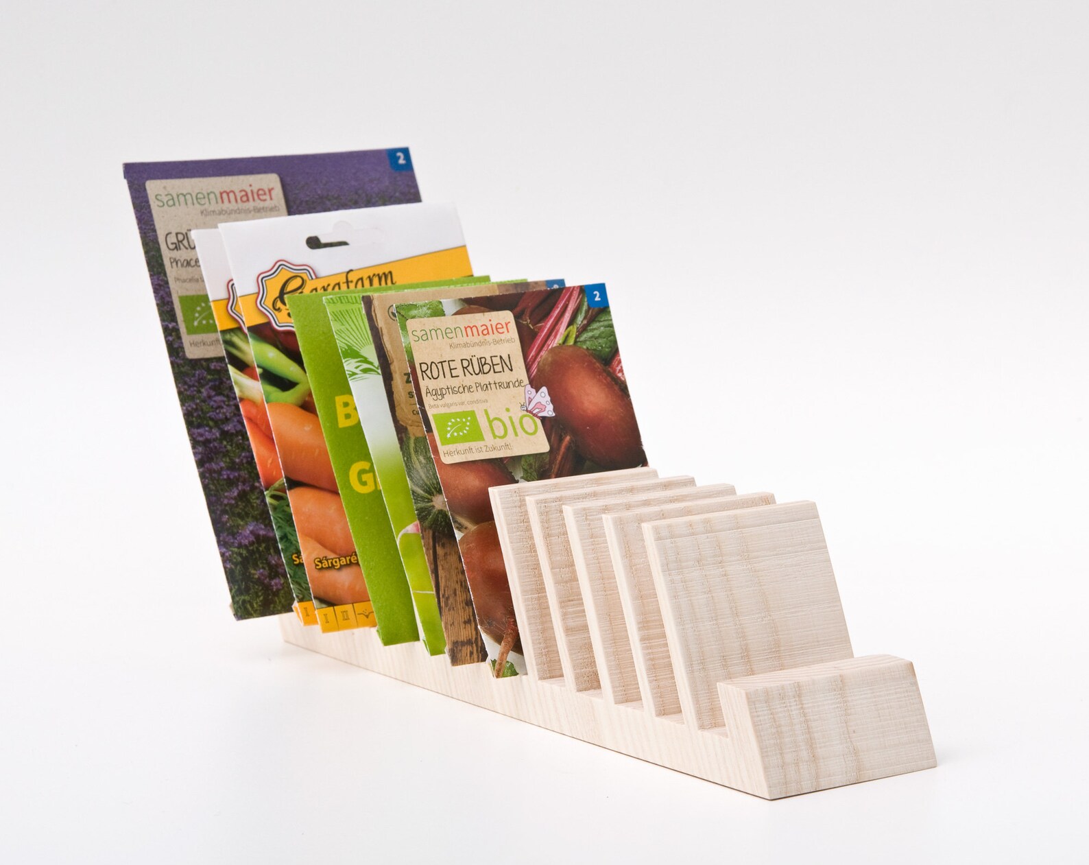 Small Merchandise Display / Wooden Card and Sign Holder for - Etsy