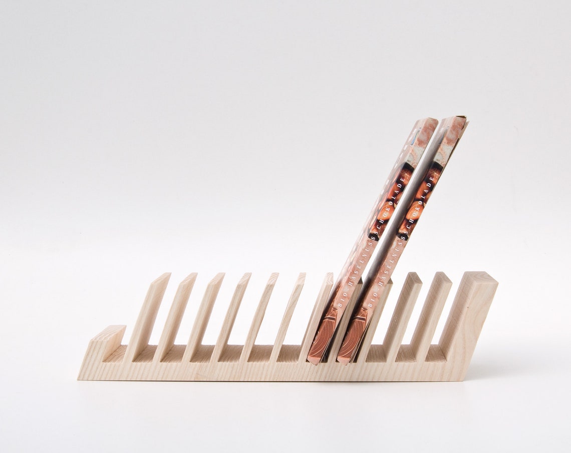 Small Merchandise Display / Wooden Card and Sign Holder for - Etsy