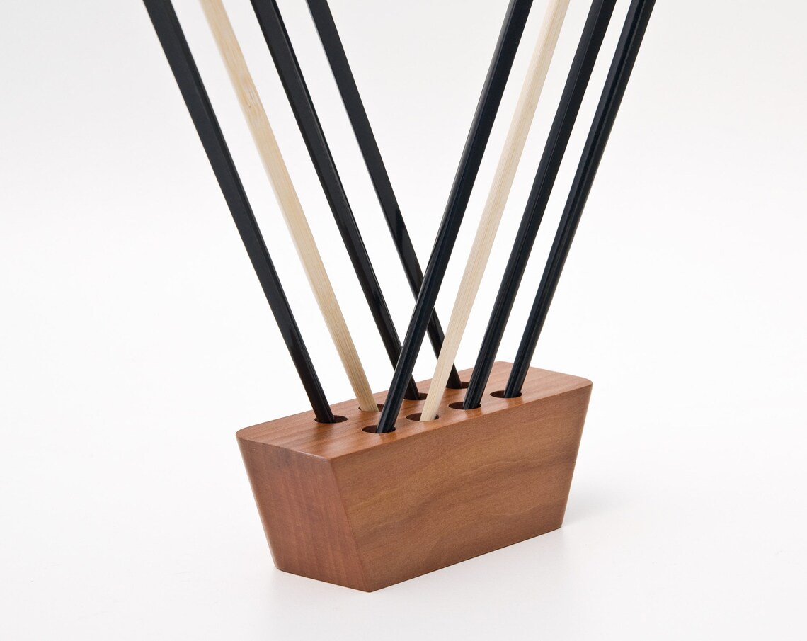 Chopstick Display Wood Chopstick Holder Asian Table Decoration ...