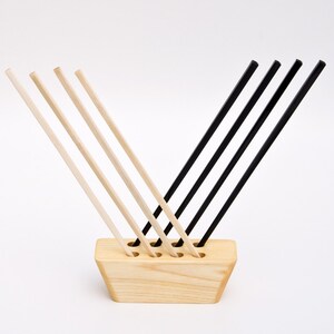 Chopstick Display Wood Chopstick Holder Asian Table Decoration - Etsy