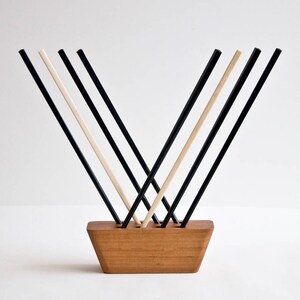 Chopstick Display Wood Chopstick Holder Asian Table Decoration - Etsy