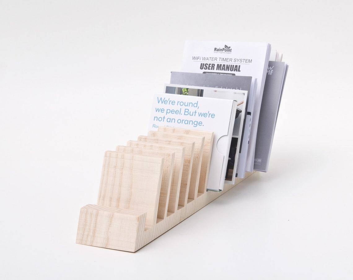 Small Merchandise Display / Wooden Card and Sign Holder for - Etsy