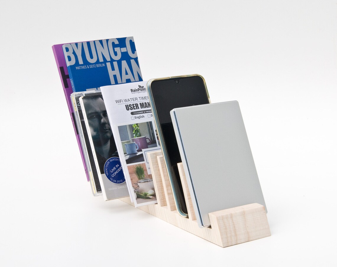 Small Merchandise Display / Wooden Card and Sign Holder for - Etsy