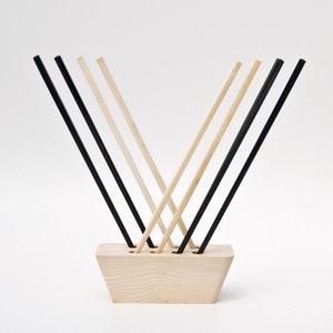 Chopstick Display Wood Chopstick Holder Asian Table Decoration ...