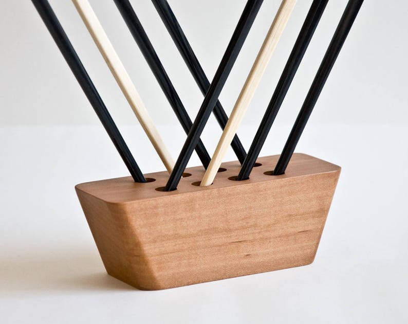 Chopstick Display Wood Chopstick Holder Asian Table Decoration - Etsy