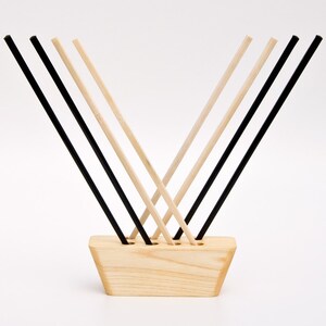 Chopstick Display Wood Chopstick Holder Asian Table Decoration - Etsy
