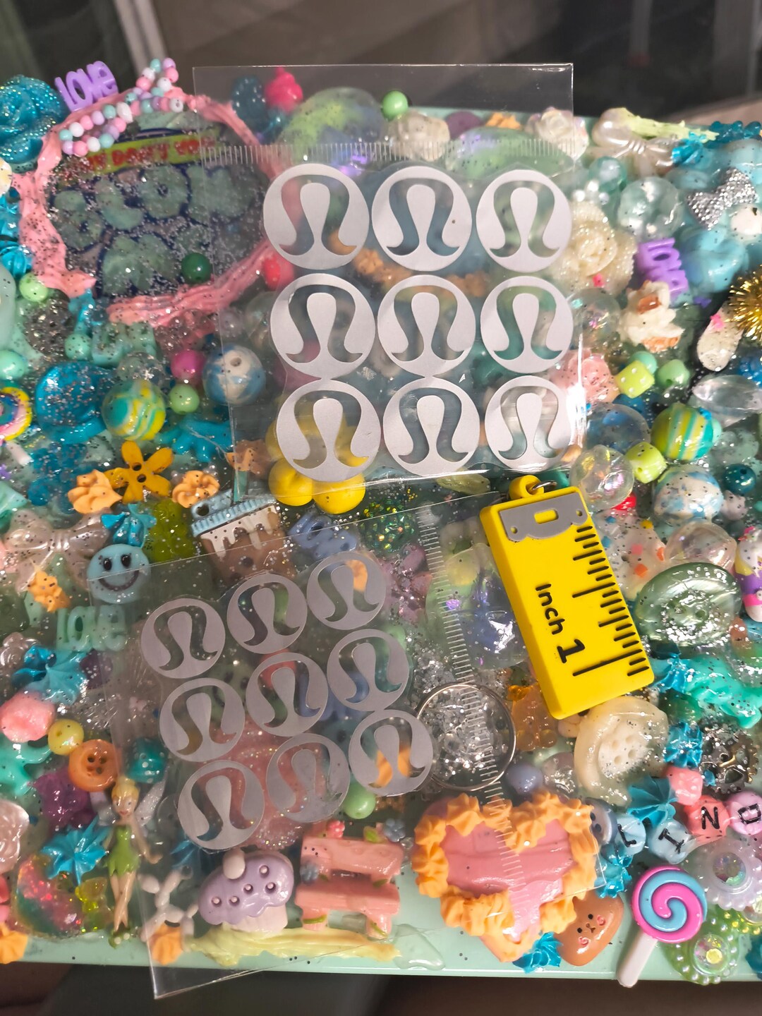 Lululemon Inspired Silver Decals: DIY Iron-on Logo Patches - Etsy