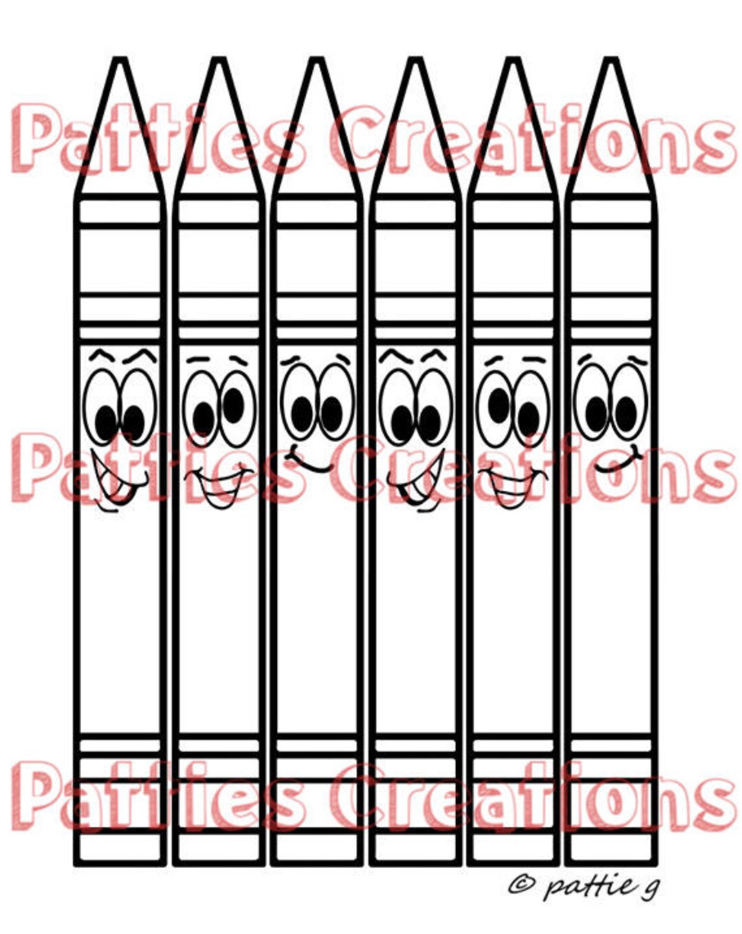 Crayon Dudes - Etsy