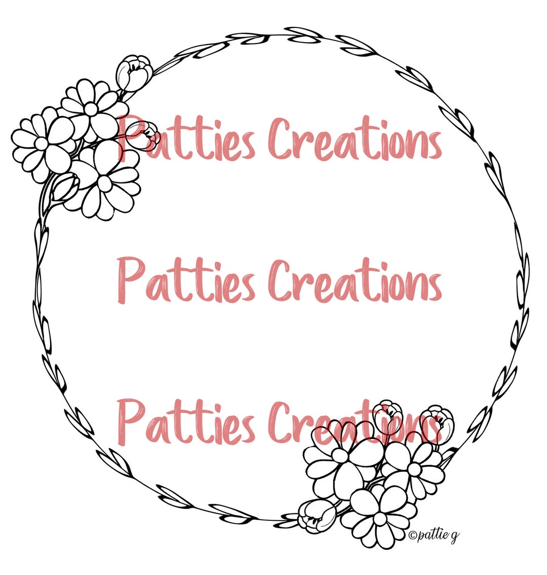 Twig Circle With Spring Flowers - Etsy