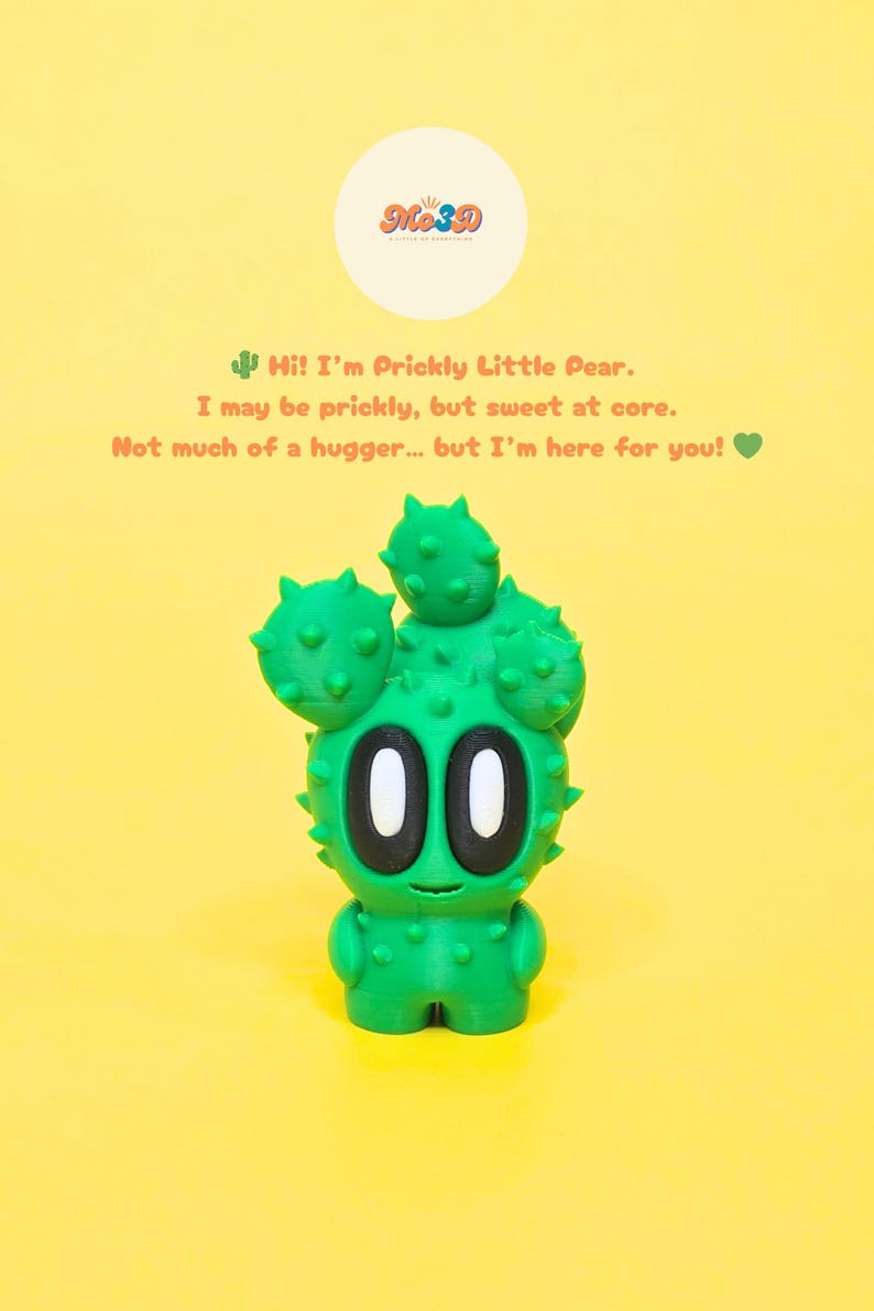 Kawaii 3D Printed Plants for Plant Lovers, Friend Gift, Desk/shelf ...