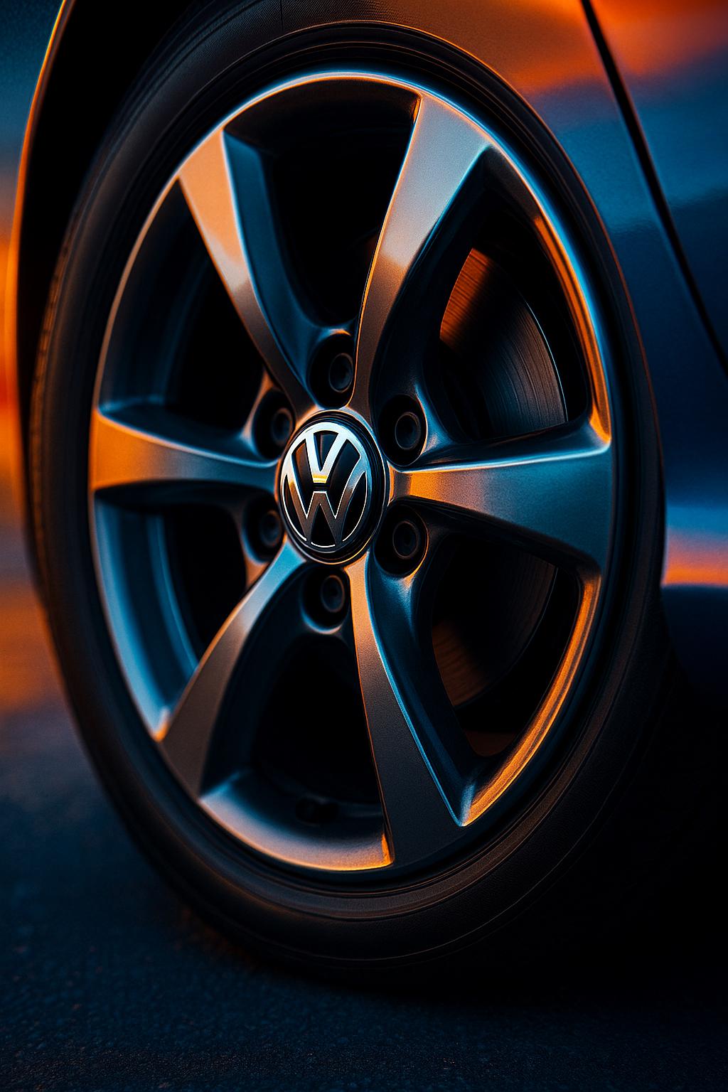 VW Wheel Center Caps: 65mm & 56mm Logo Emblem, Set of 4 - Etsy