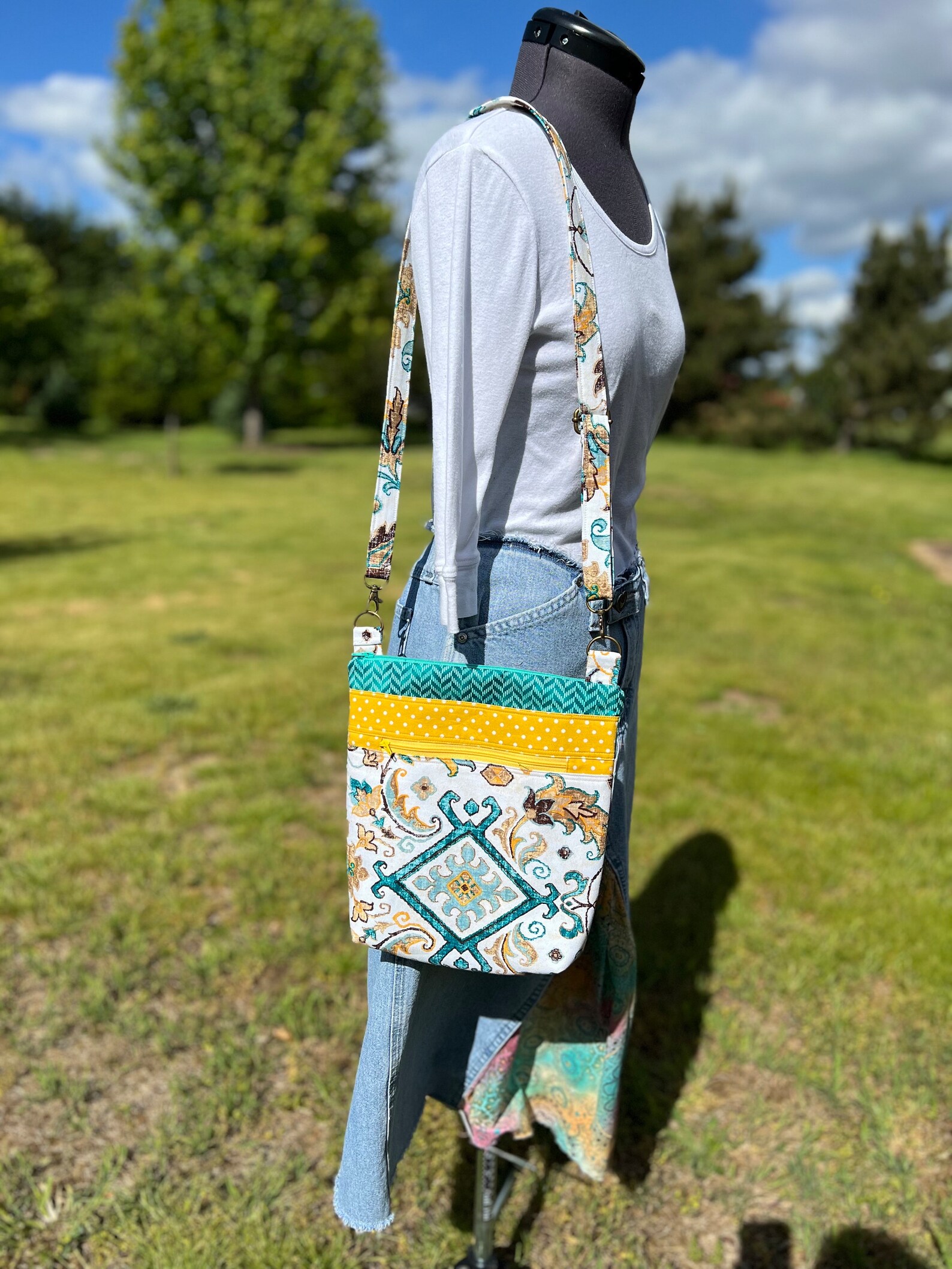Three Color Crossbody Bags - Etsy