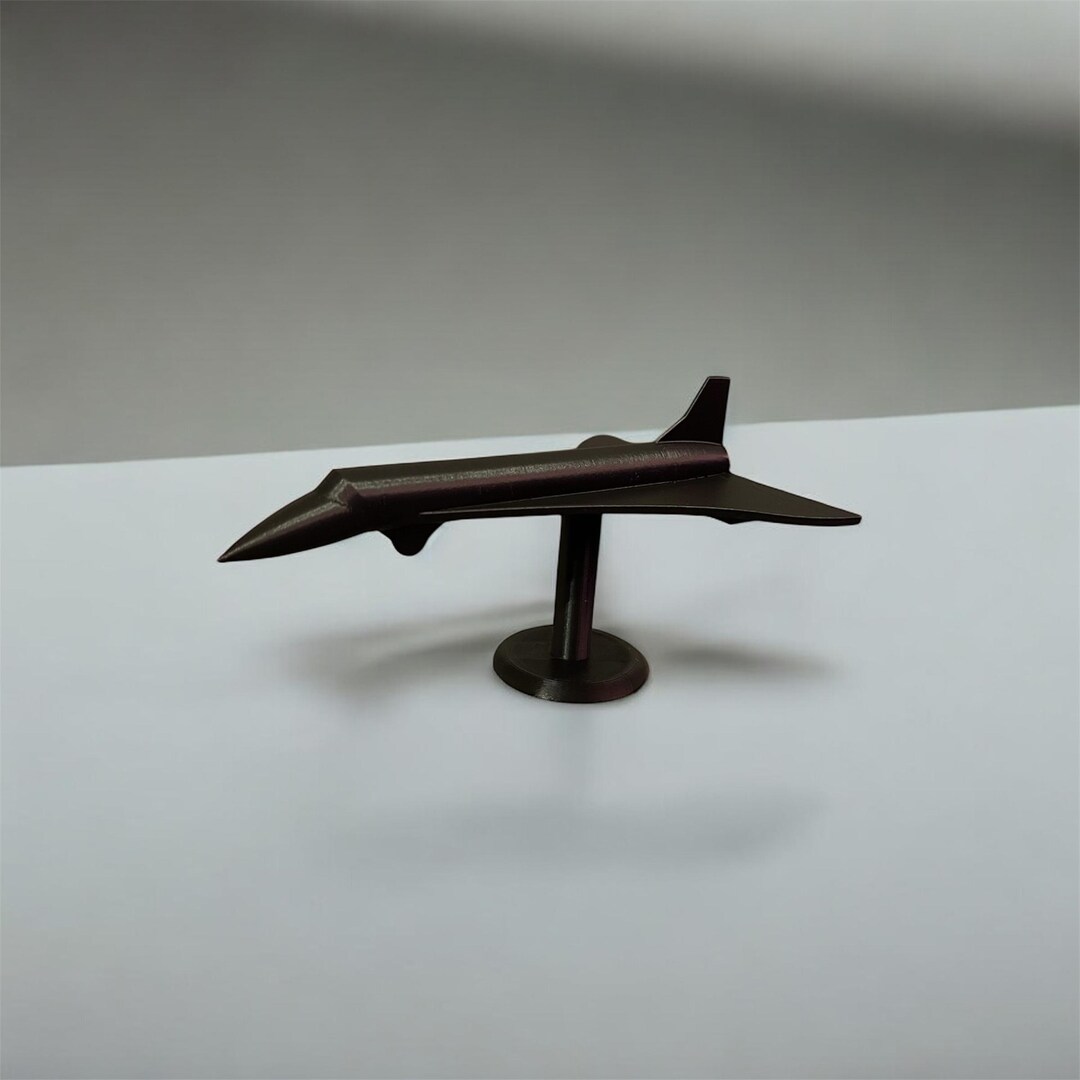 Concorde Jet 3D Printed Model | Supersonic Aircraft Desk Display ...