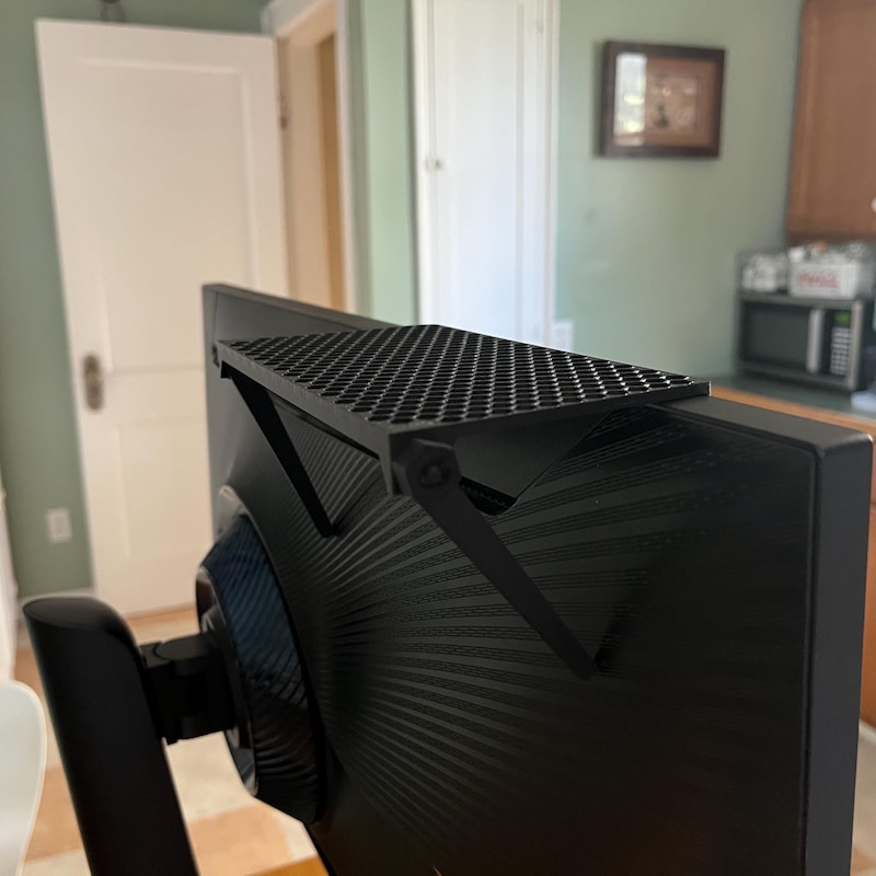 Clip on Monitor Shelf - Etsy