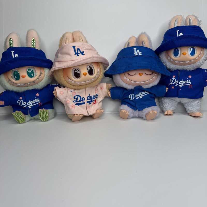 Clothes for Labubu Dodgers - Etsy