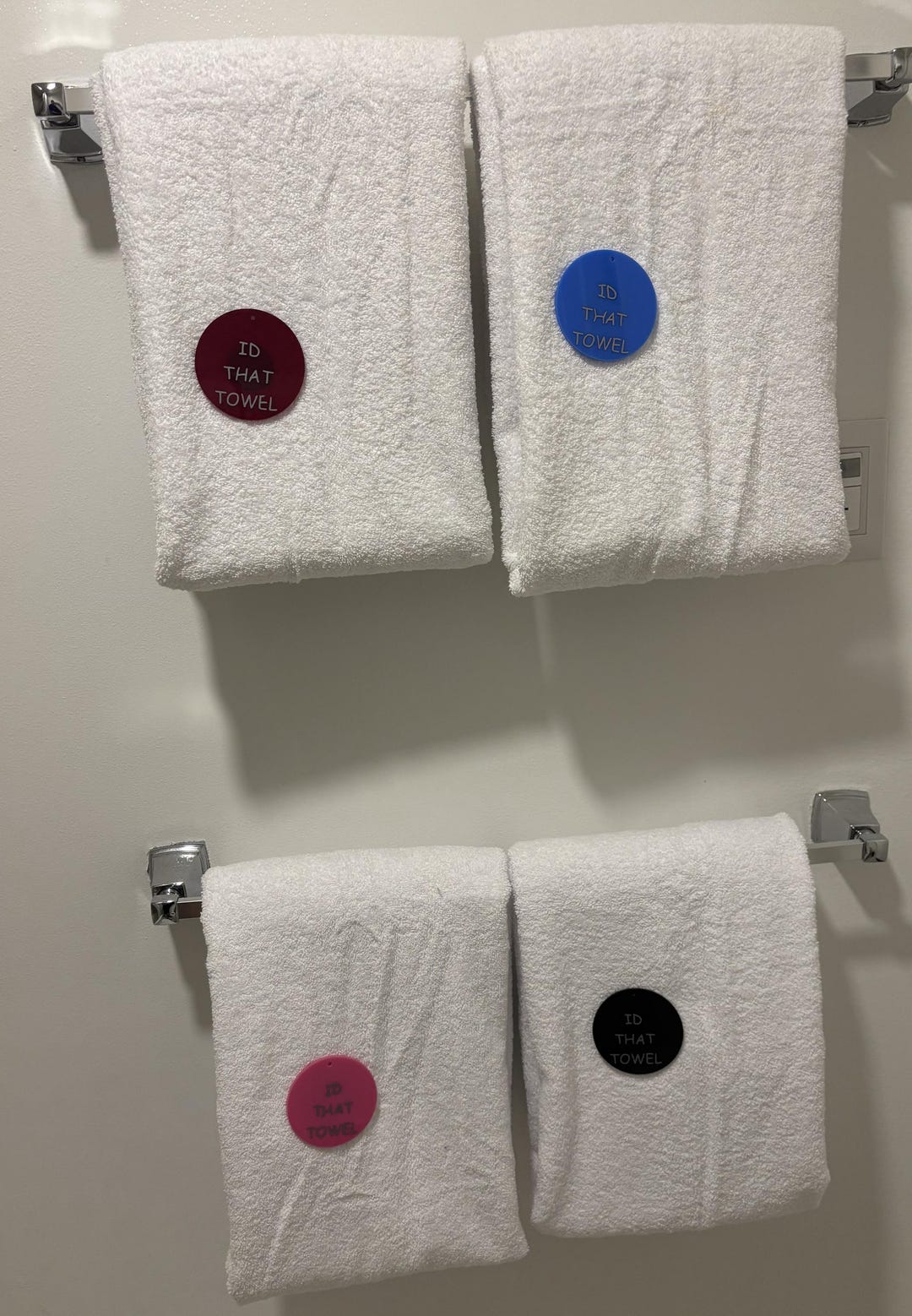 Personalized Towel Tags to Help You Identify Your Towel at Hotels ...