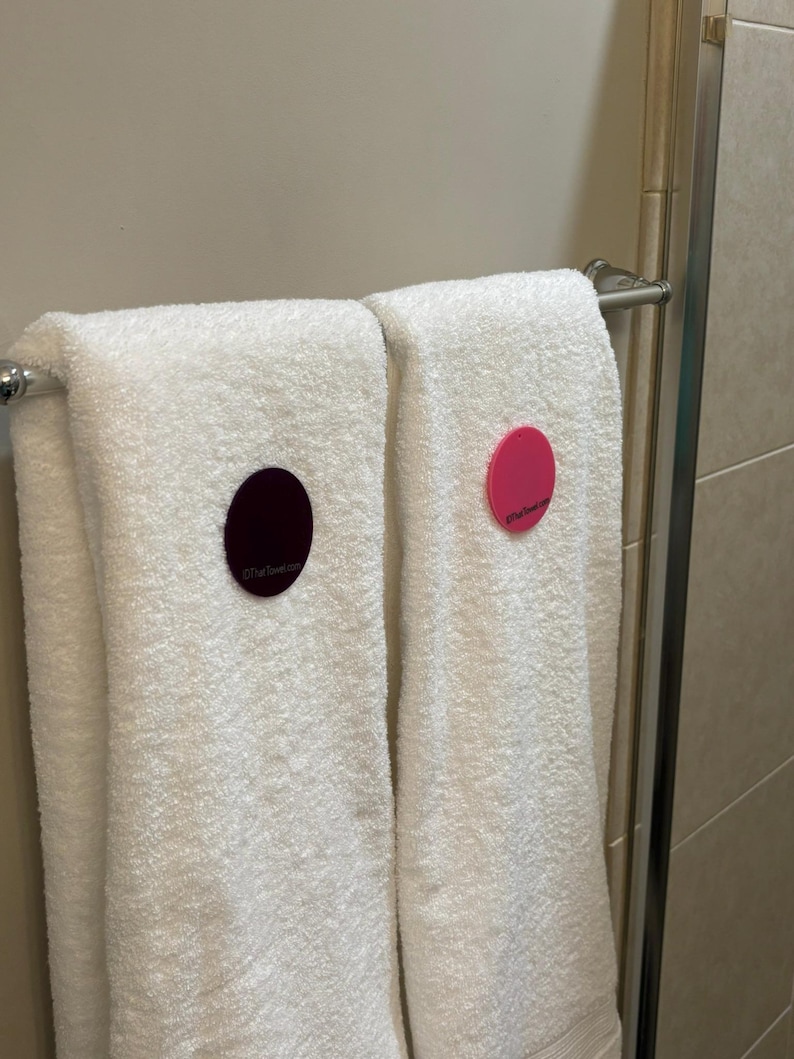 Personalized Towel Tags to Help You Identify Your Towel at Hotels ...