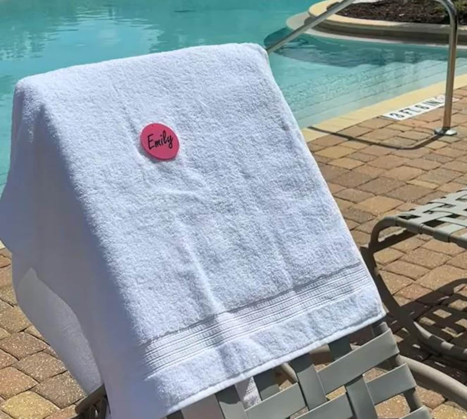Personalized Towel Tags to Help You Identify Your Towel at Hotels ...