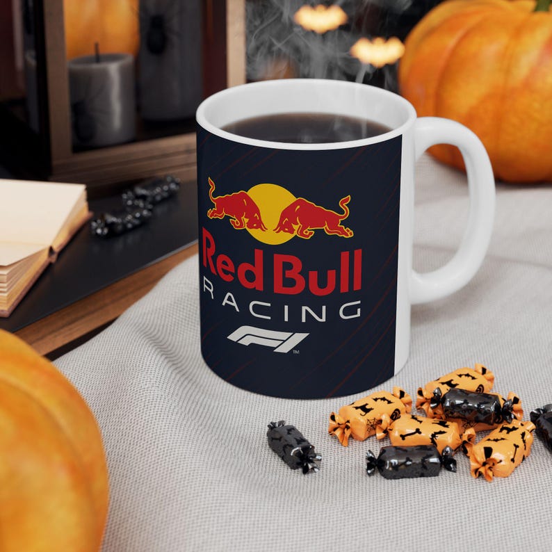 Red Bull Racing Formula 1 Ceramic Mug, 11oz or 15oz - Perfect Gift for ...