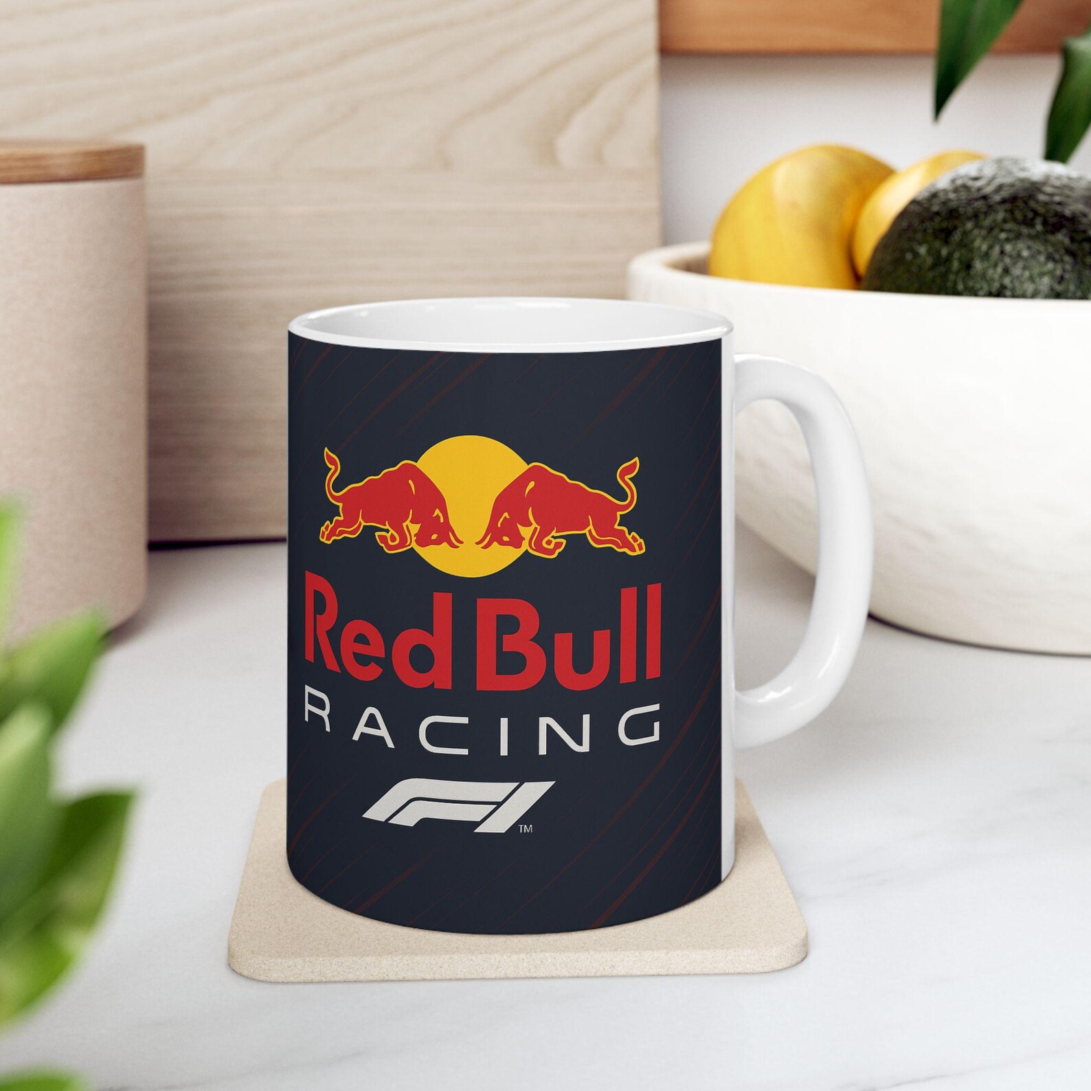 Red Bull Racing Formula 1 Ceramic Mug, 11oz or 15oz - Perfect Gift for ...