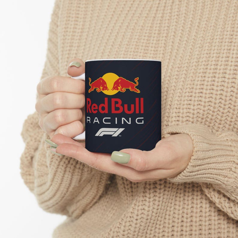 Red Bull Racing Formula 1 Ceramic Mug, 11oz or 15oz - Perfect Gift for ...